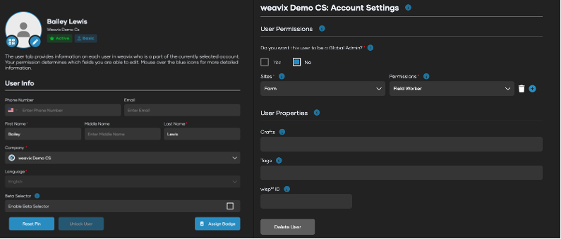 User Management in Console – weavix™ Help Center